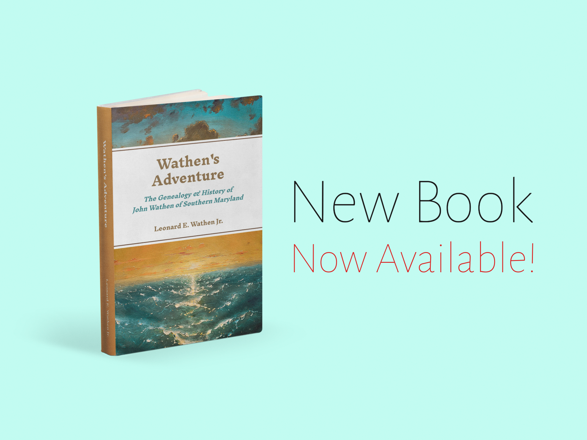 Wathen's Adventure is Now Available! – The Wathens Store